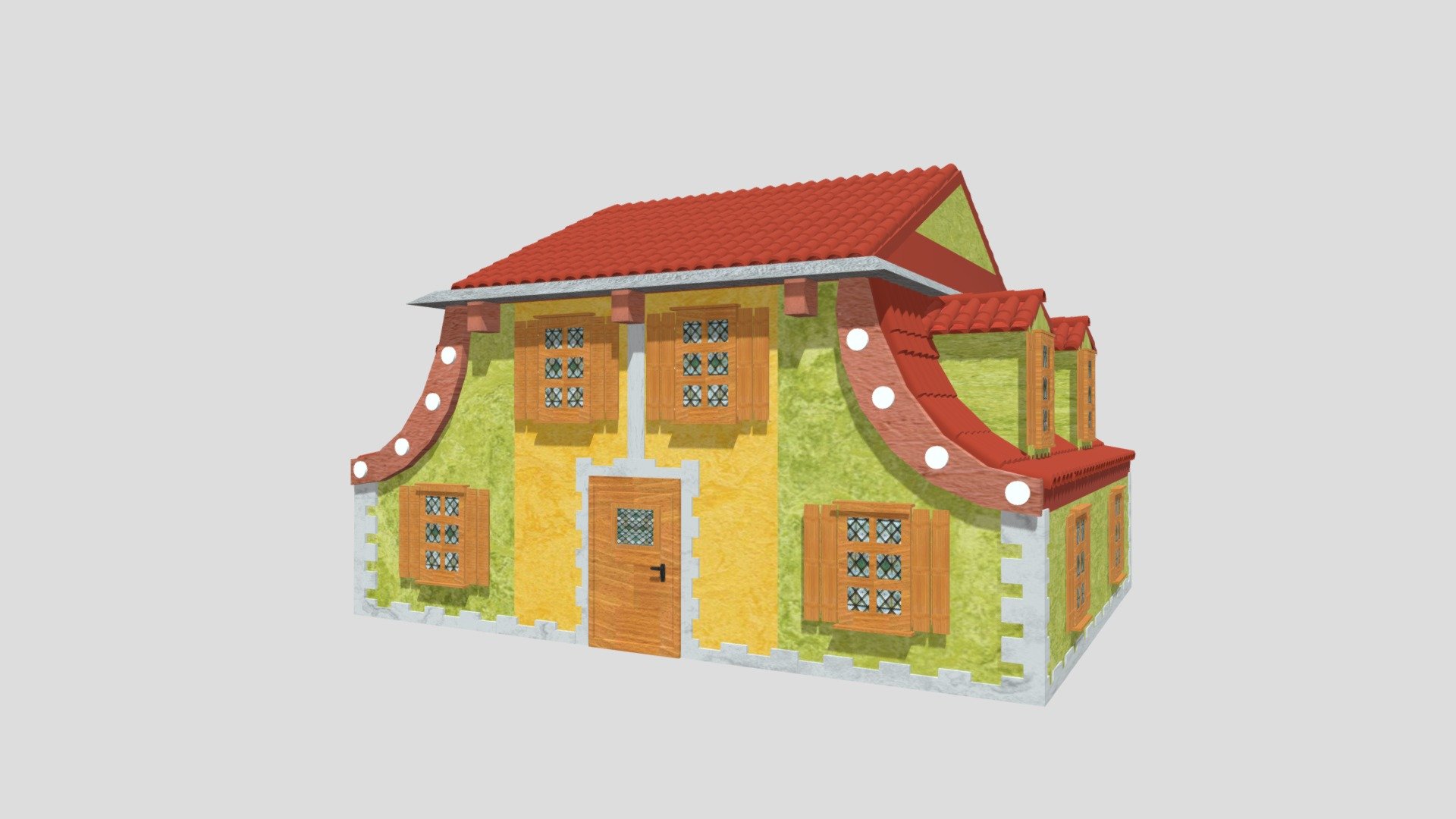 C House - Download Free 3D model by gogiart (@agt14032013) [88e22af] - Sketchfab