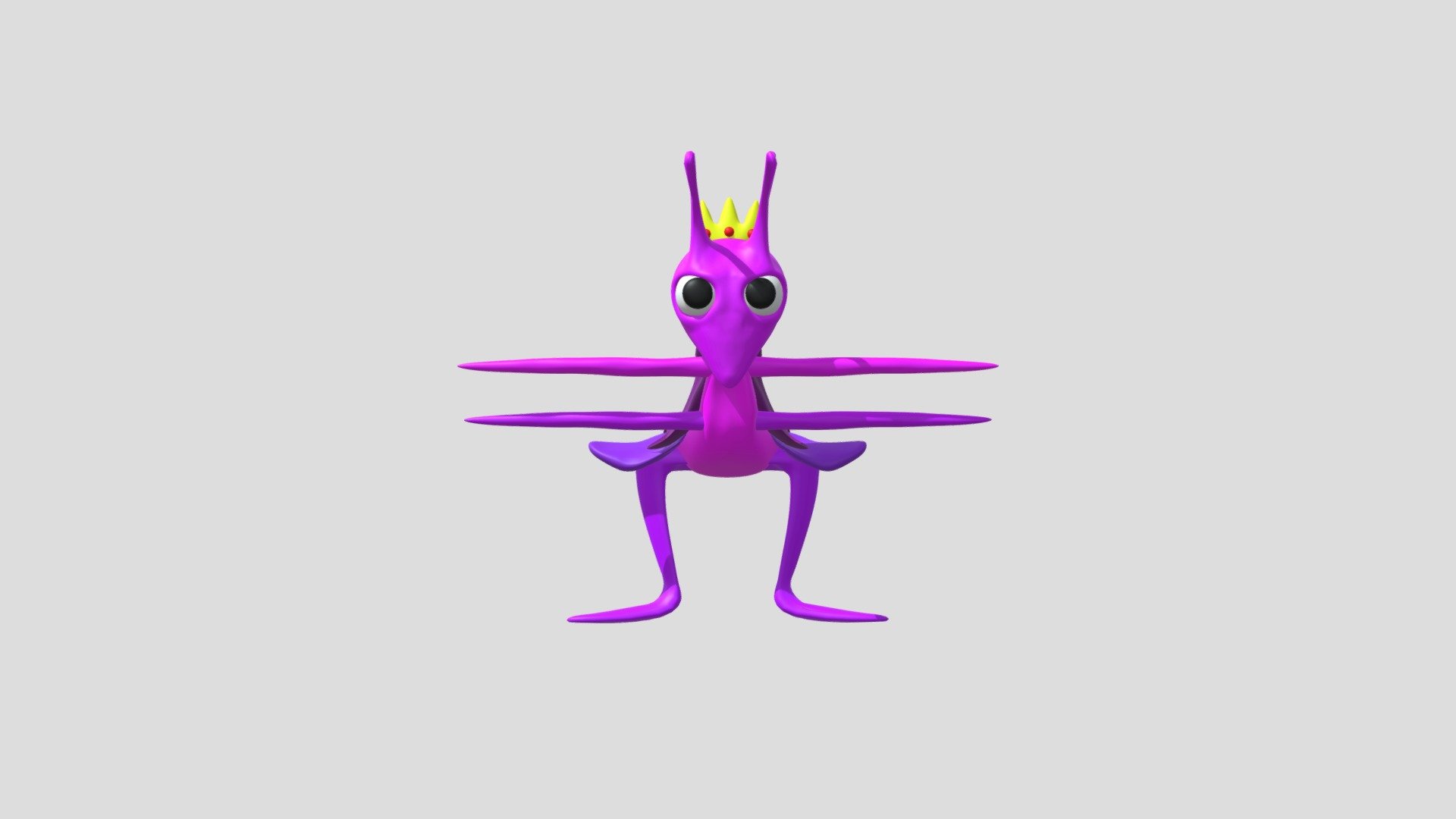 Queen - Hop - A - Long Care of GonGon Fangame 3 - 3D model by ...