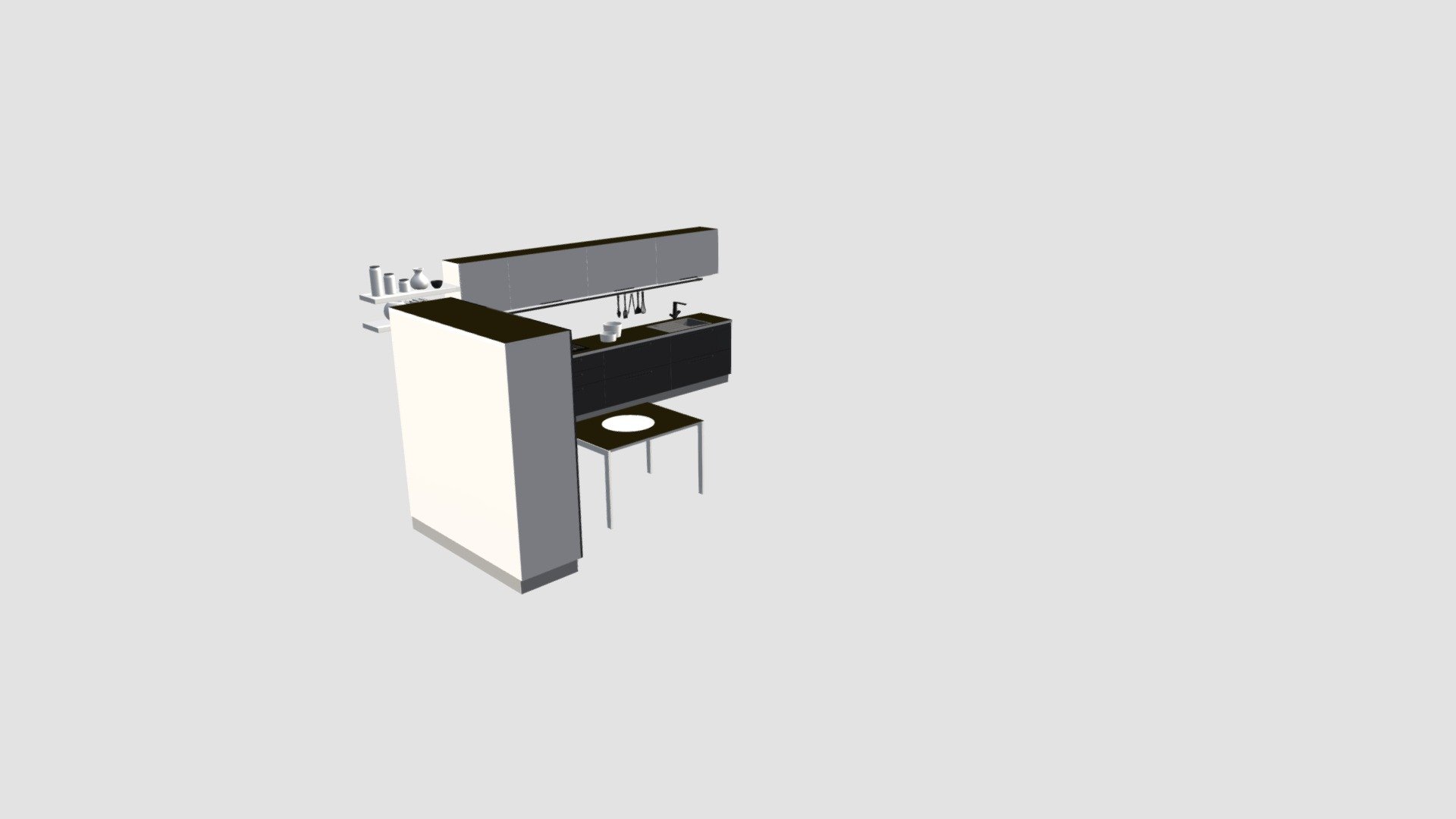 kitchen - Buy Royalty Free 3D model by Evermotion [88e48ca] - Sketchfab ...