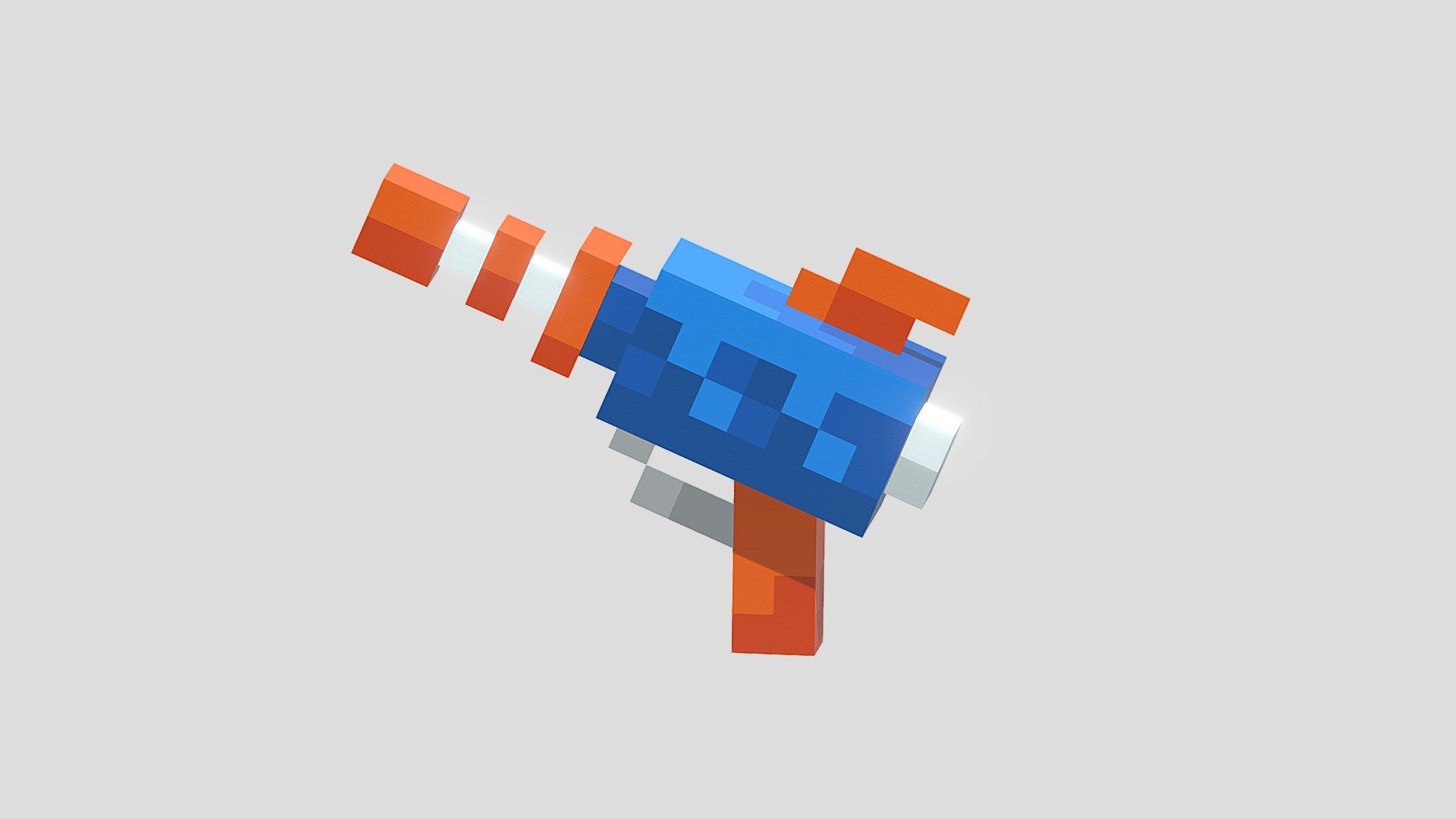 Pistolet laser - 3D model by Khyzaro [88e5208] - Sketchfab