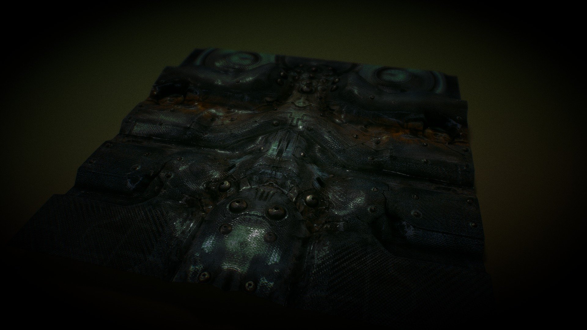 Alien Panel piece - 3D model by TRYFIELD [88e62cd] - Sketchfab