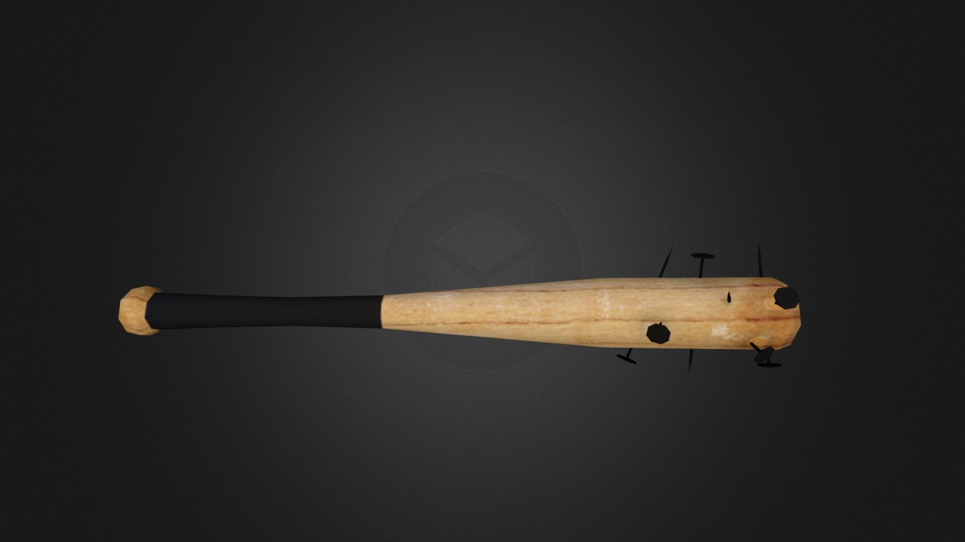 Baseball Bat - 3D model by Алексей Кузнецов (@leeroy51) [88e7b31 ...