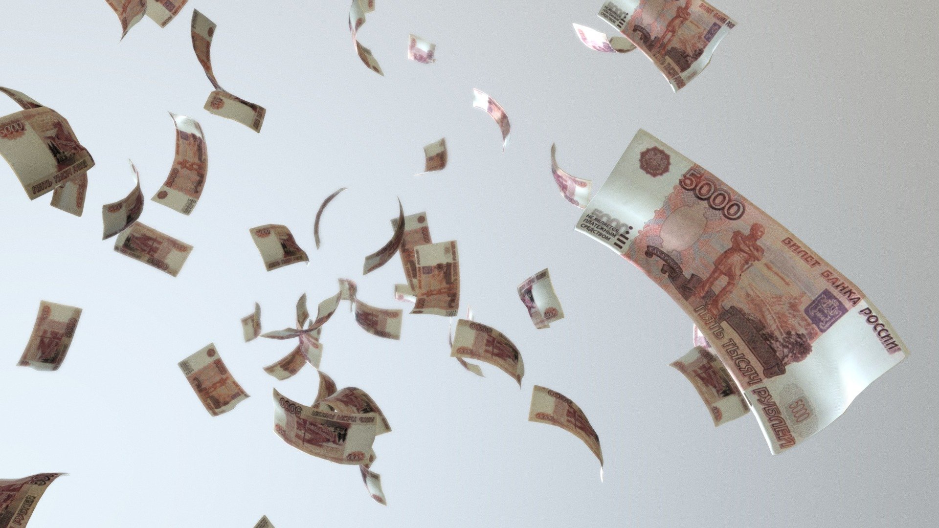 5000 RUB RUSSIA MONEY - Buy Royalty Free 3D model by DTA DESIGN STUDIO (@dtadesignstudio ...