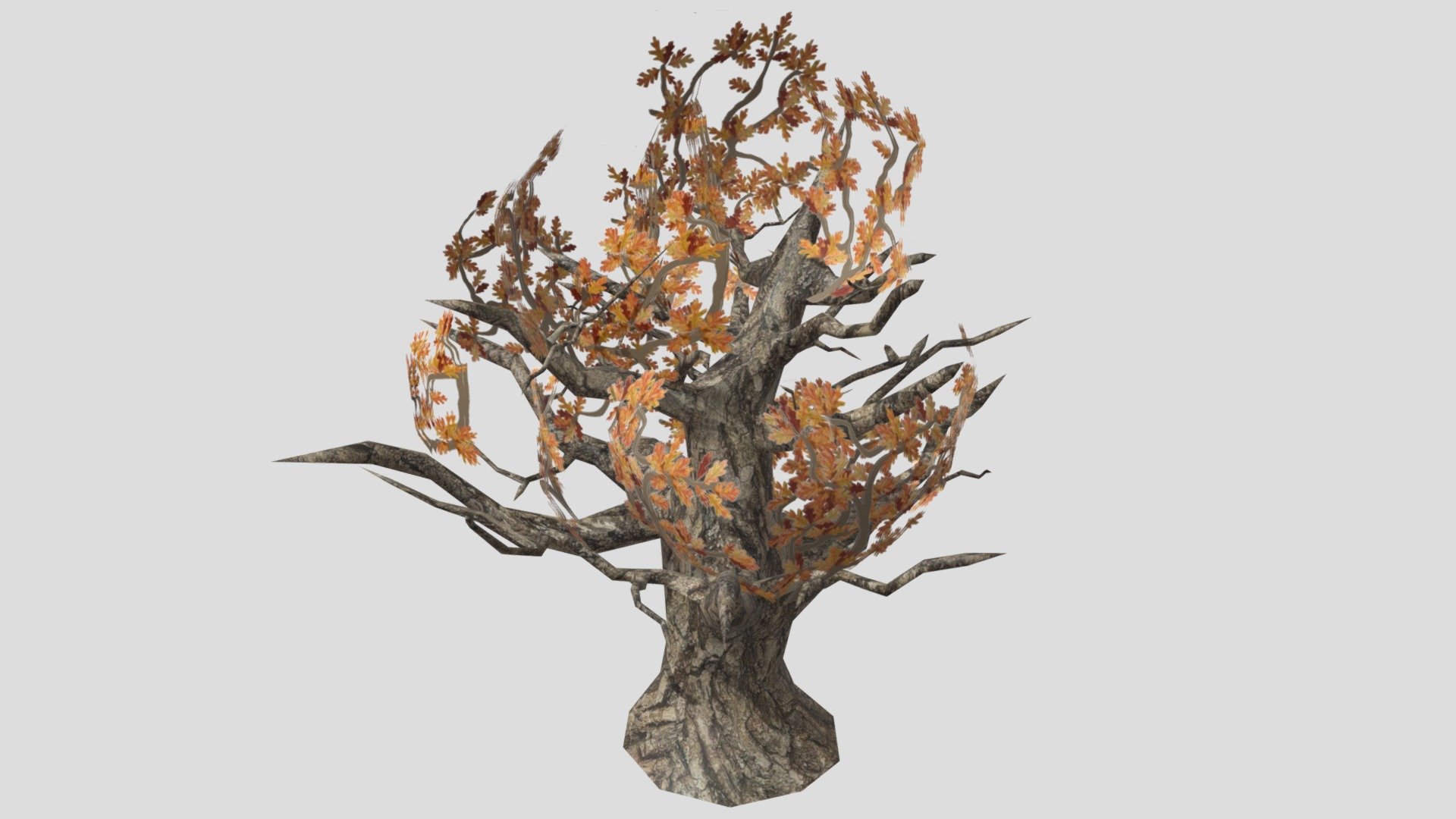 Oak Tree - 3D model by ethan.ross.j [88ea548] - Sketchfab