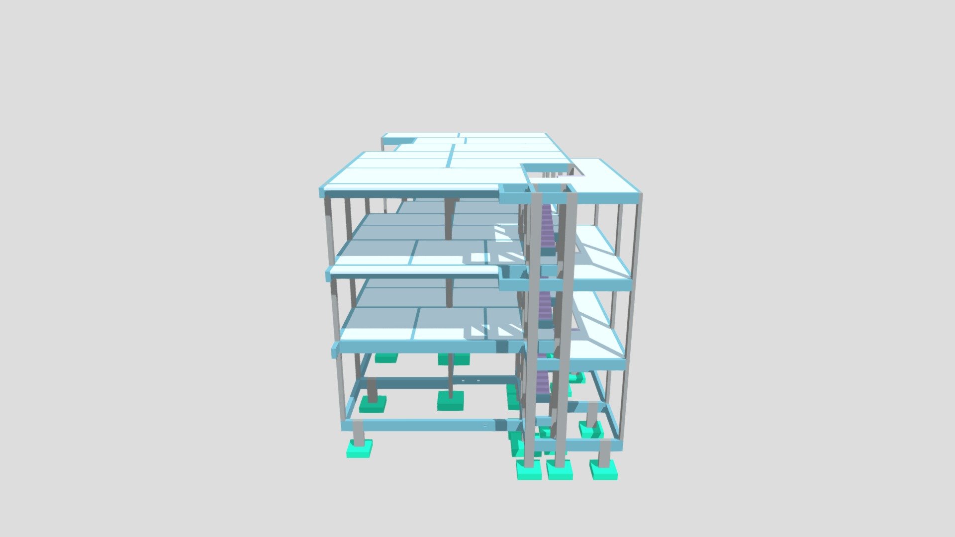 Modelo 3D_ Estrutural - 3D model by Eng. Rhuan Campos (@RucaCampos ...