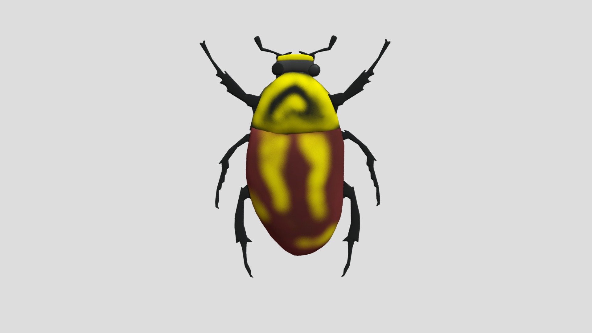 Serangga - 3D model by alyach27 [88edc3a] - Sketchfab