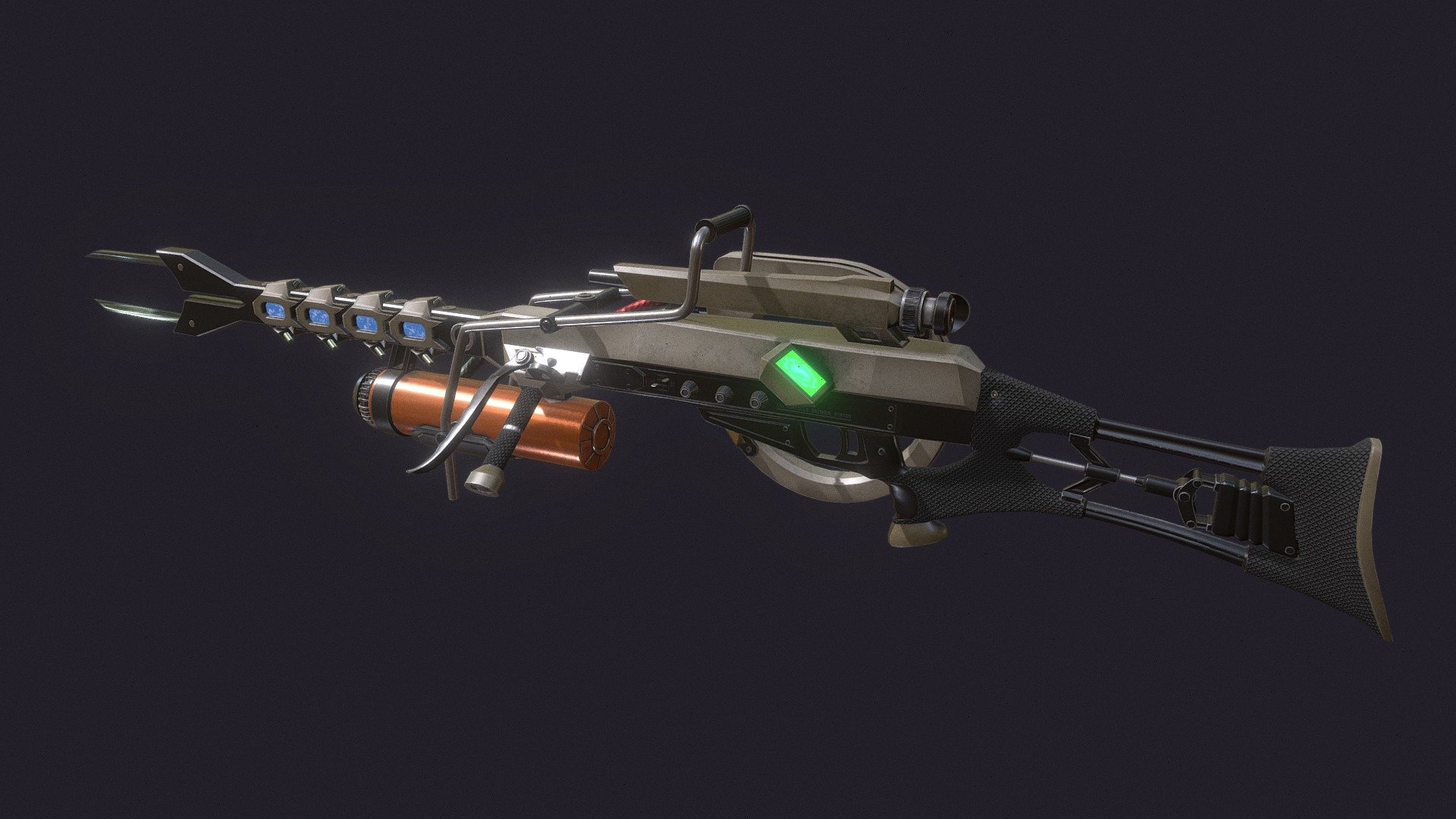 P-LH2 Railgun - Particle LH2 - Buy Royalty Free 3D model by CMarzoS ...