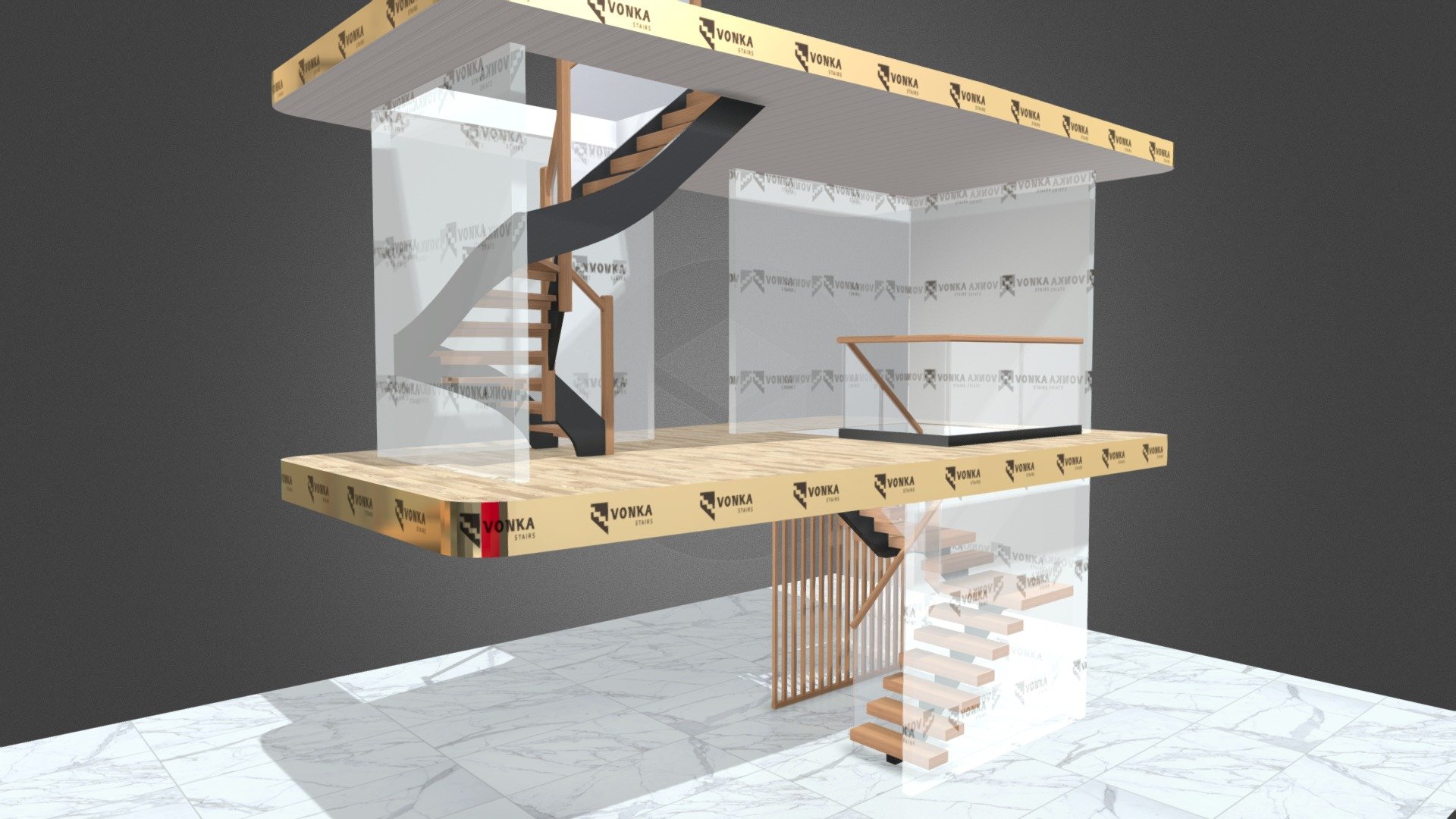 Aujla v4 - Download Free 3D model by Vonka Stairs Ltd (@vonka) [88ef573 ...