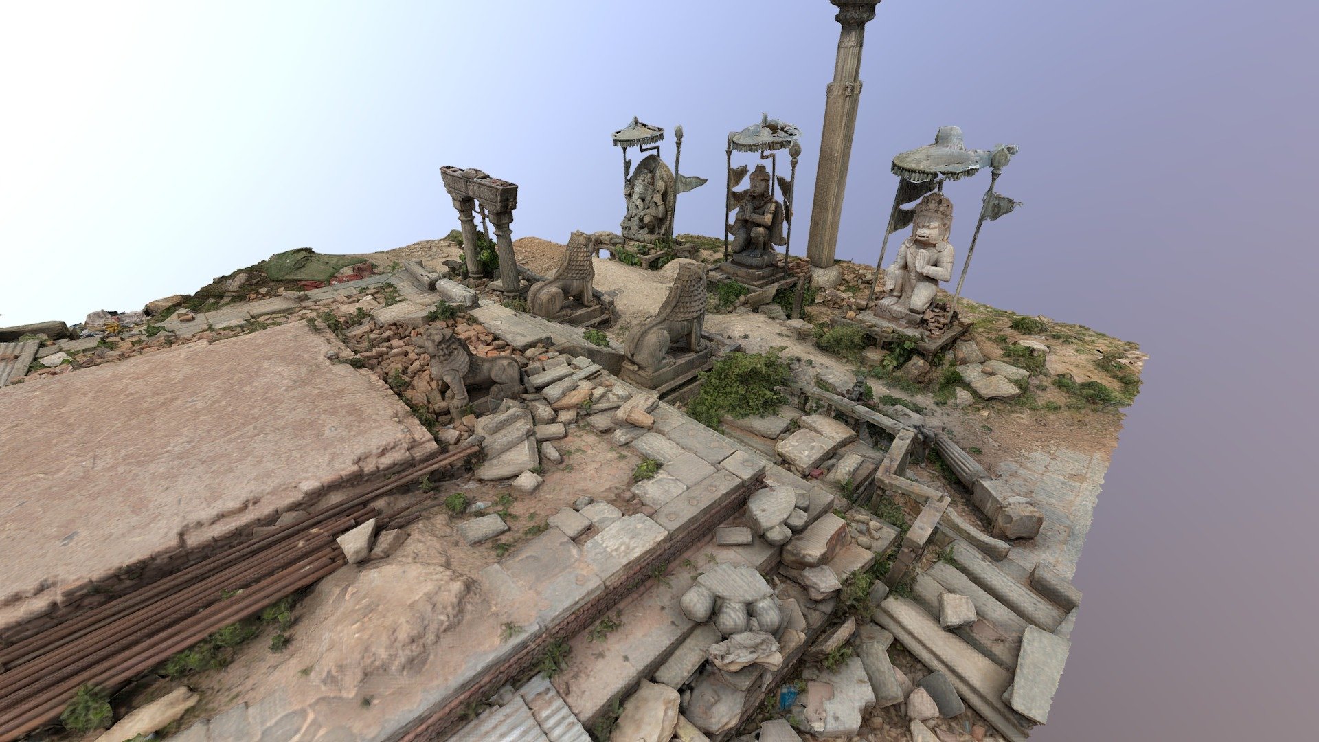 Sankhamul Jagannath Temple - 3D model by Nischal Ghinanju ...