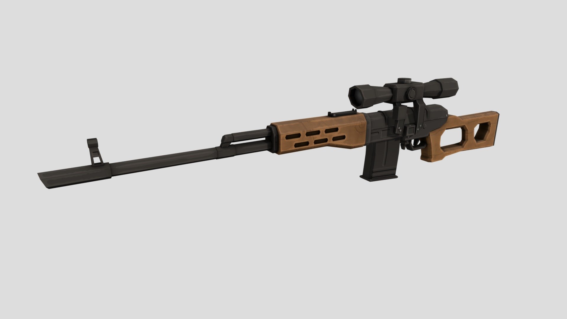 SVD Stylized - 3D model by sapog33 [88f2693] - Sketchfab