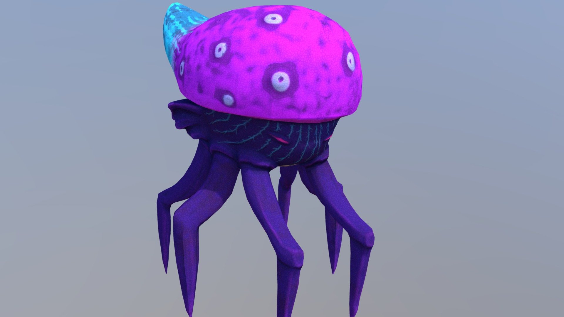Stylized Mushroom Bug - Download Free 3D model by Mayantique [88f2d27 ...