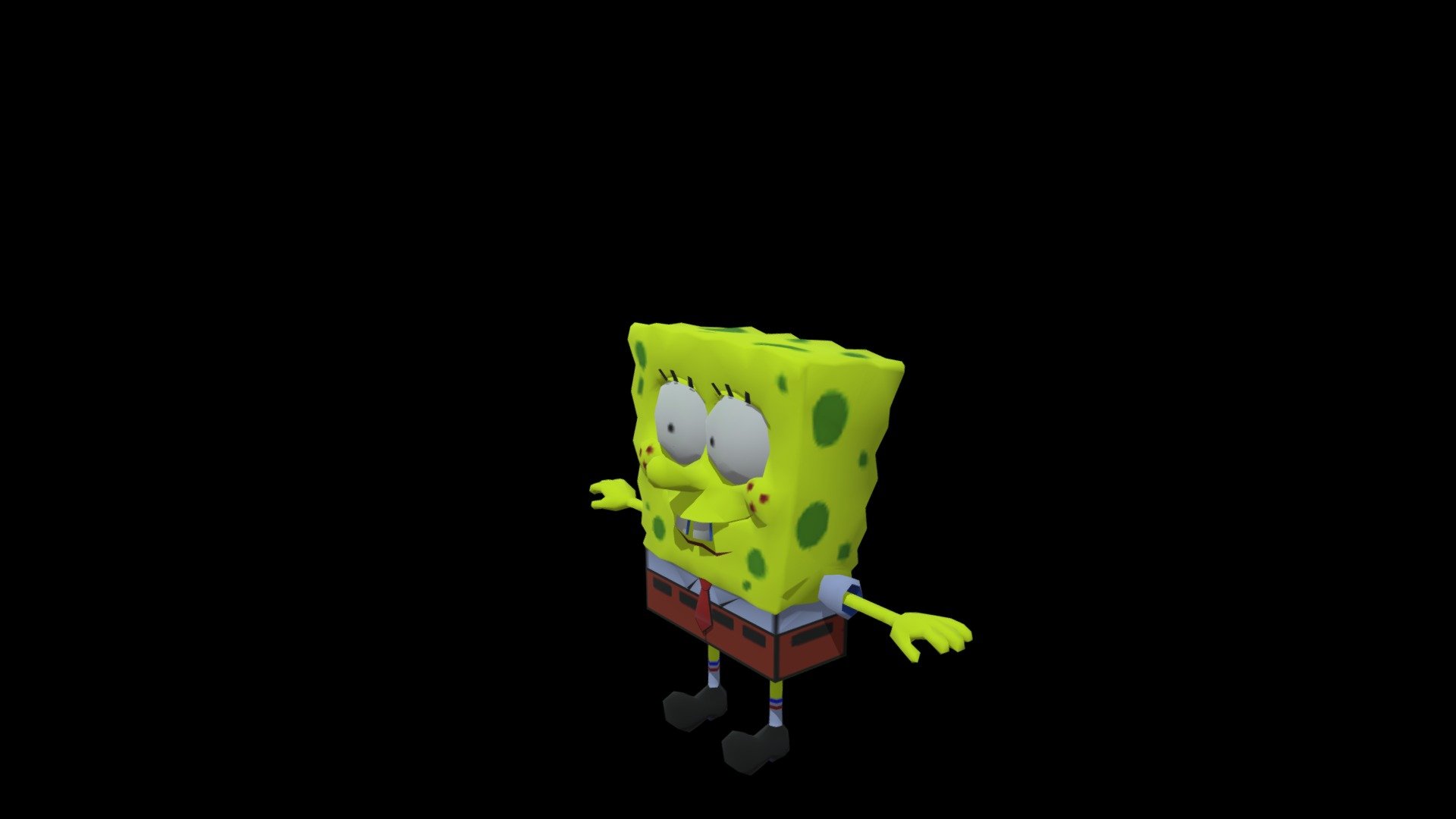 spongebob (Nickelodeon Resignation Incident) - Download Free 3D model ...
