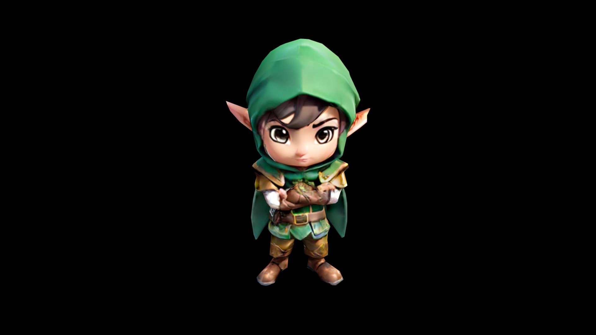 Anime character - Download Free 3D model by klrxyz [88f4256] - Sketchfab