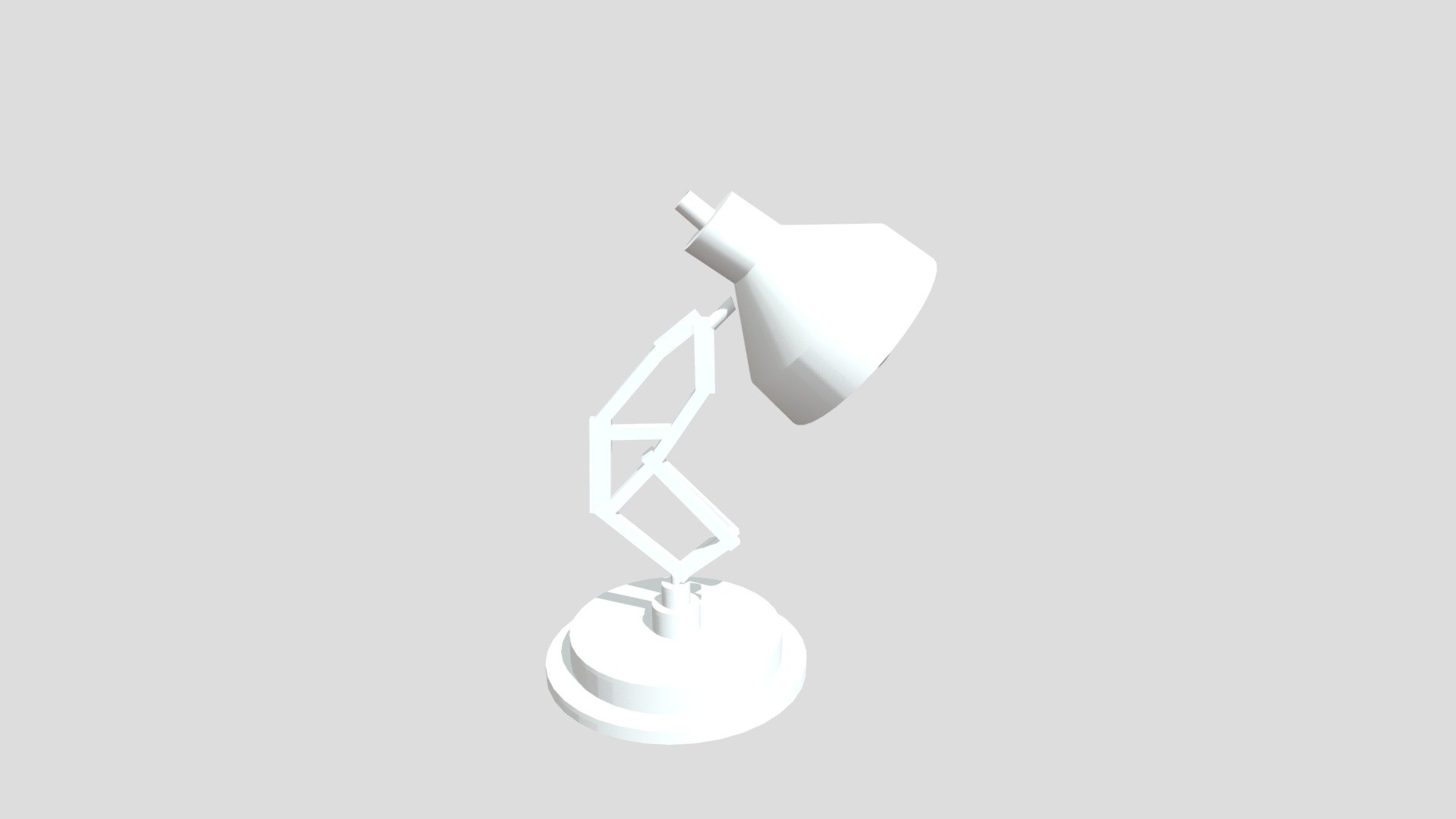 Pixar Lamp - Download Free 3D model by Abhishek kange (@abhishekkange ...