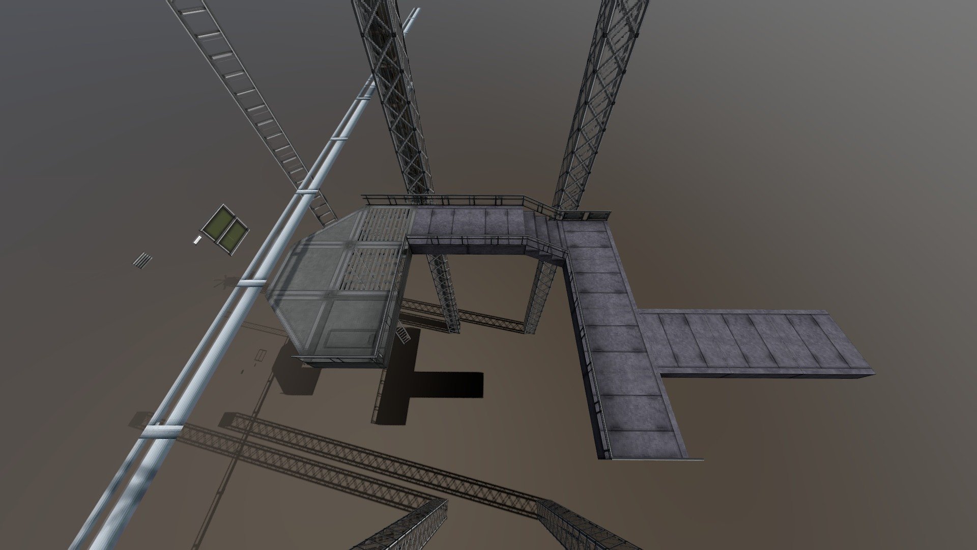 PS1 Platform Structure - Download Free 3D model by RetroDesignHive ...