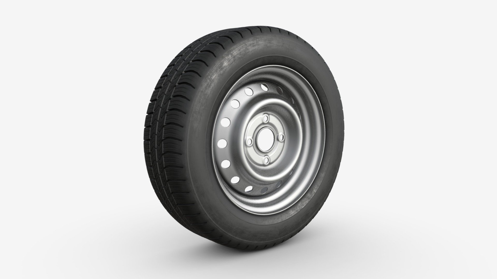 Car trailer wheel with tyre - Buy Royalty Free 3D model by HQ3DMOD ...
