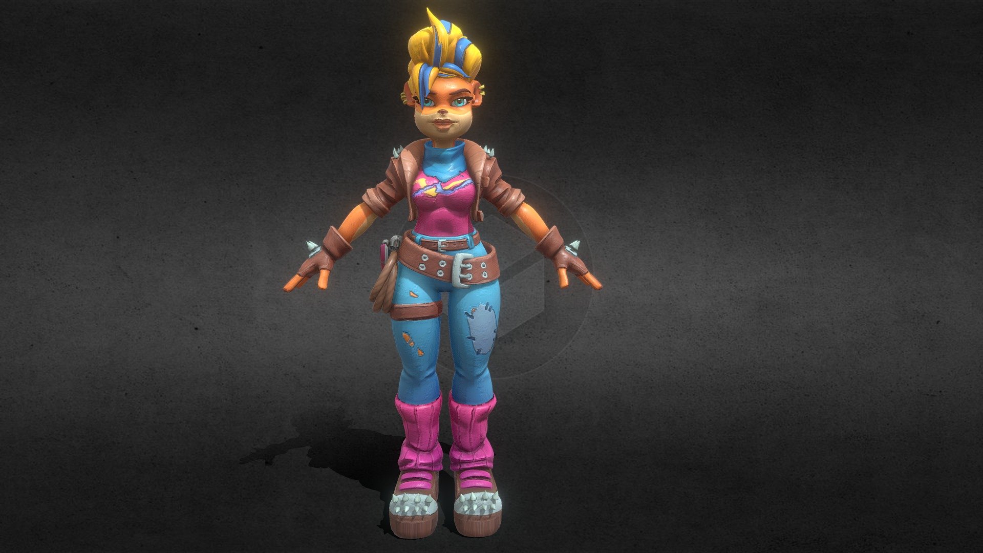 Tawna Custom - 3D model by The WarVet (@TheWarVet) [88f7339] - Sketchfab