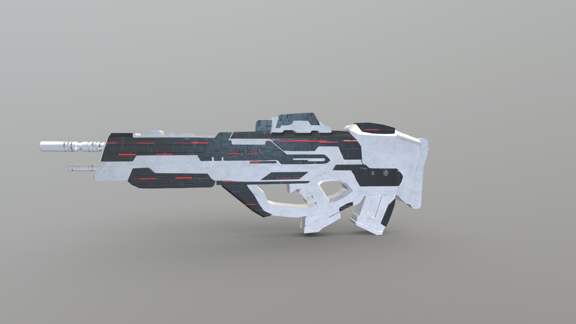 sf gun - 3D model by kavennakulvijay [88f7435] - Sketchfab