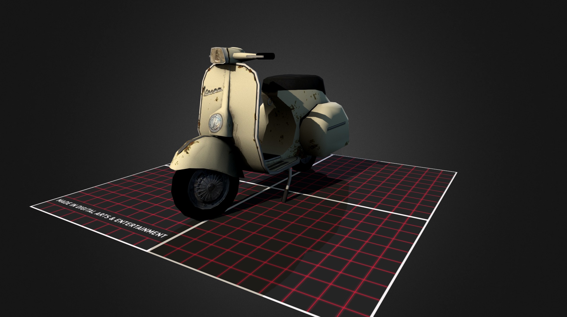 City Scene Prop Vespa - 3D model by kiam vandendriessche (@kiam ...