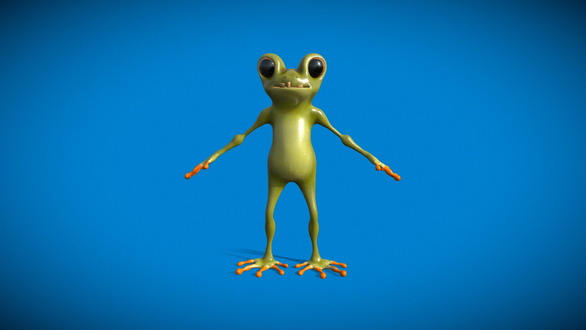 Frog - Download Free 3D model by AlexanderPfeifer [88f809b] - Sketchfab