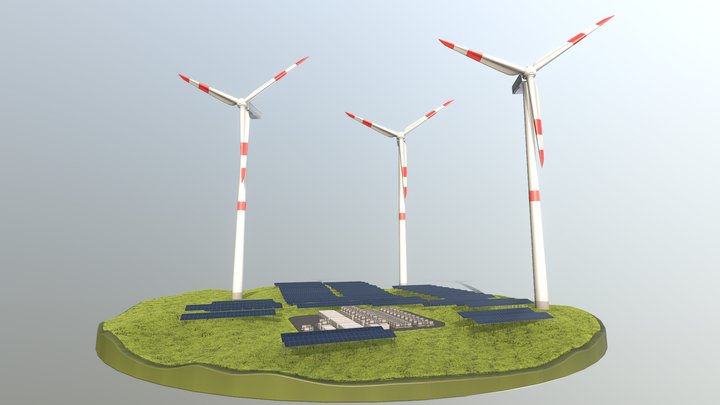 Lithium-ion-battery-storage 3D models - Sketchfab