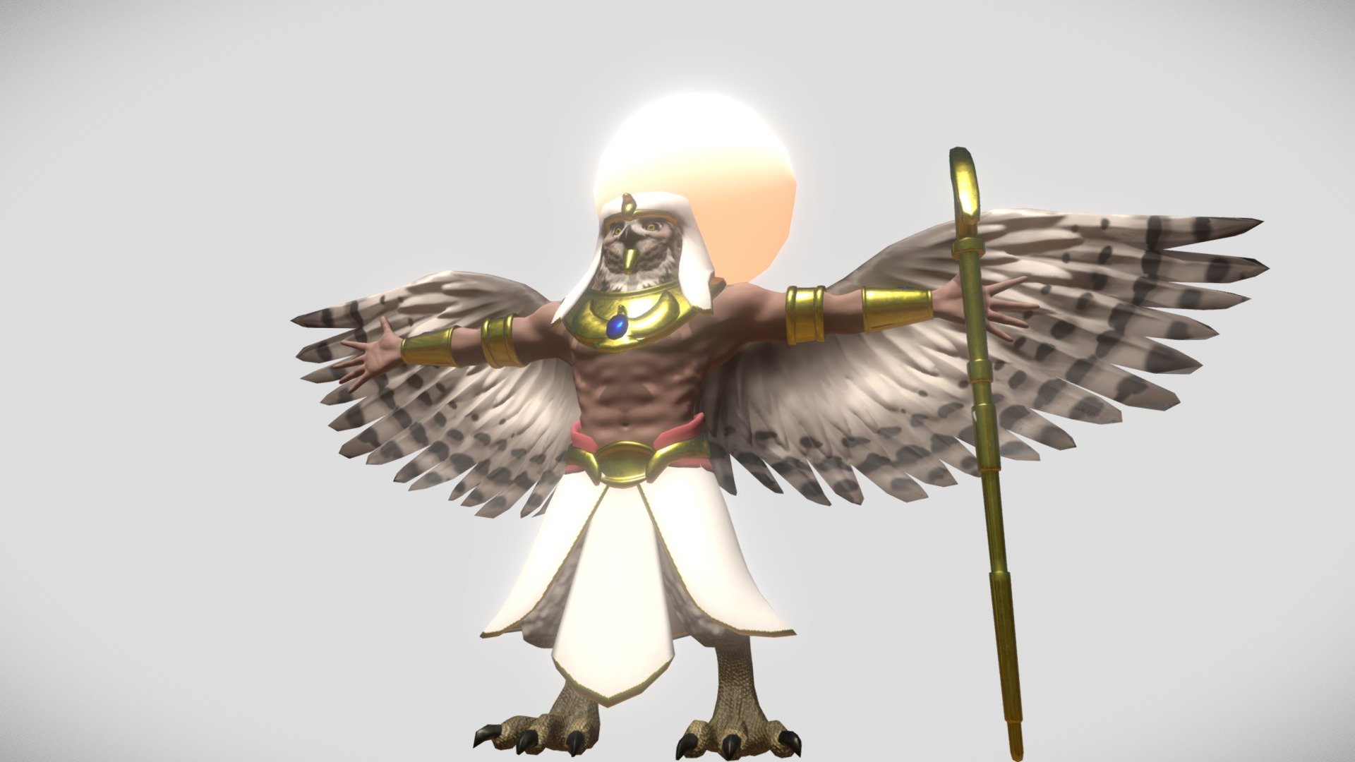 Amun-Ra - 3D model by StoneDragon [88f9a09] - Sketchfab