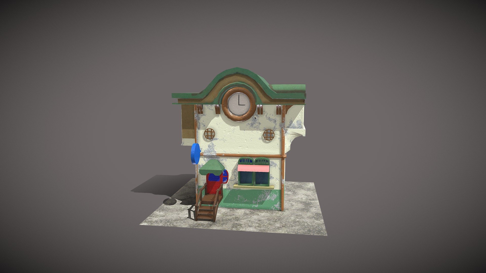 Casa Recuperatorio 2do Parcial Ignacio Ferrari - 3D model by ...
