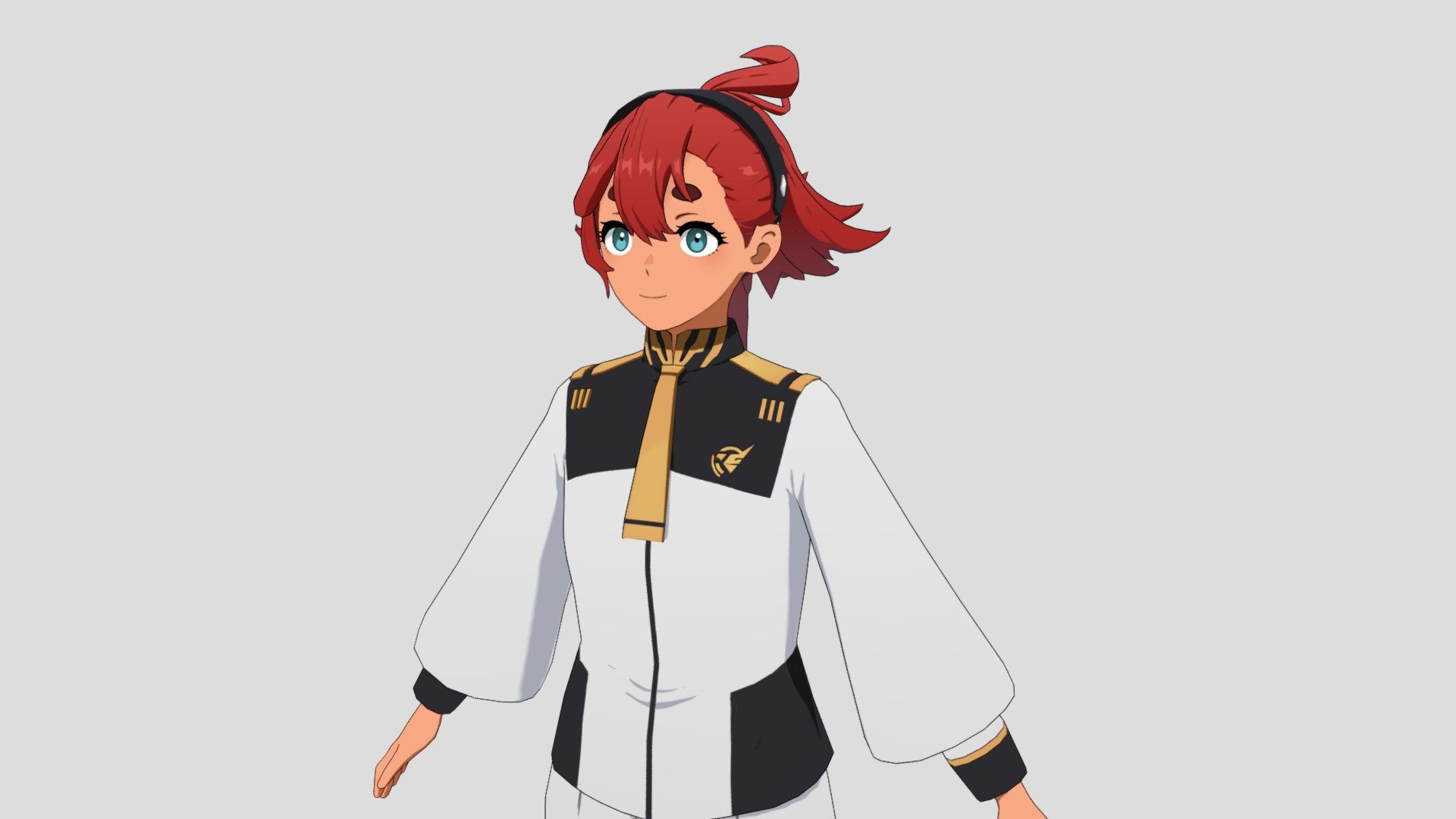 Suletta Mercury - 3D model by CG_alone (@3d_alone) [88fd763] - Sketchfab