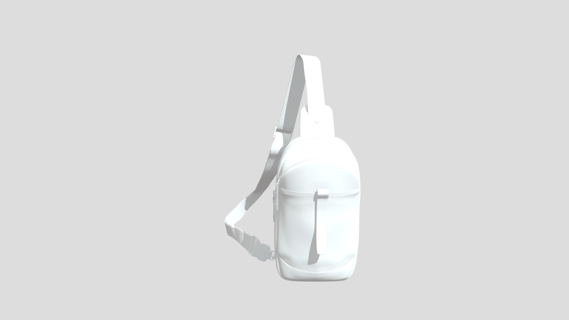 Leather Sun-Wing Sling Bag - Download Free 3D model by TaTa ...