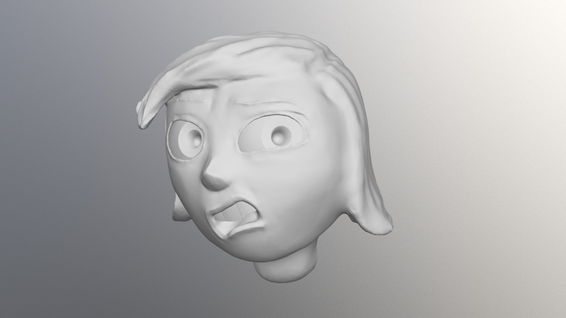 Day 10 - Disgust - 3D model by masout (@maty_cz) [88fef28] - Sketchfab