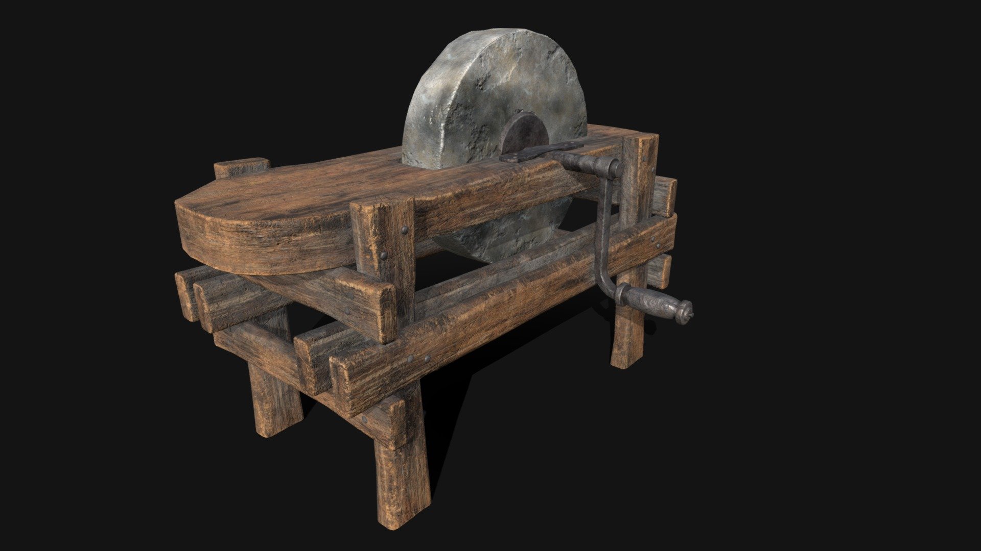 Medieval Grindstone - Buy Royalty Free 3D model by Clockwork Creations ...