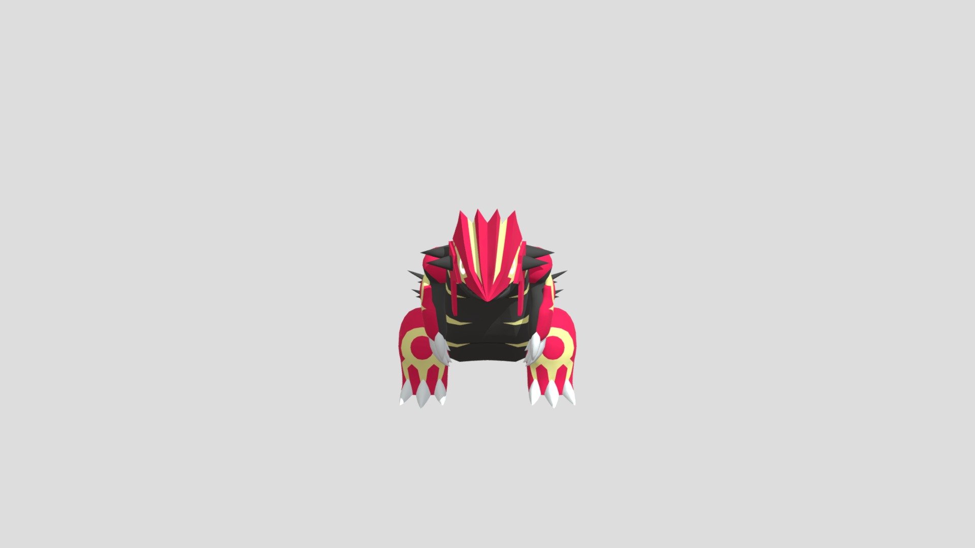 Groudon Primal - Download Free 3D model by LunaEagle [890017d] - Sketchfab