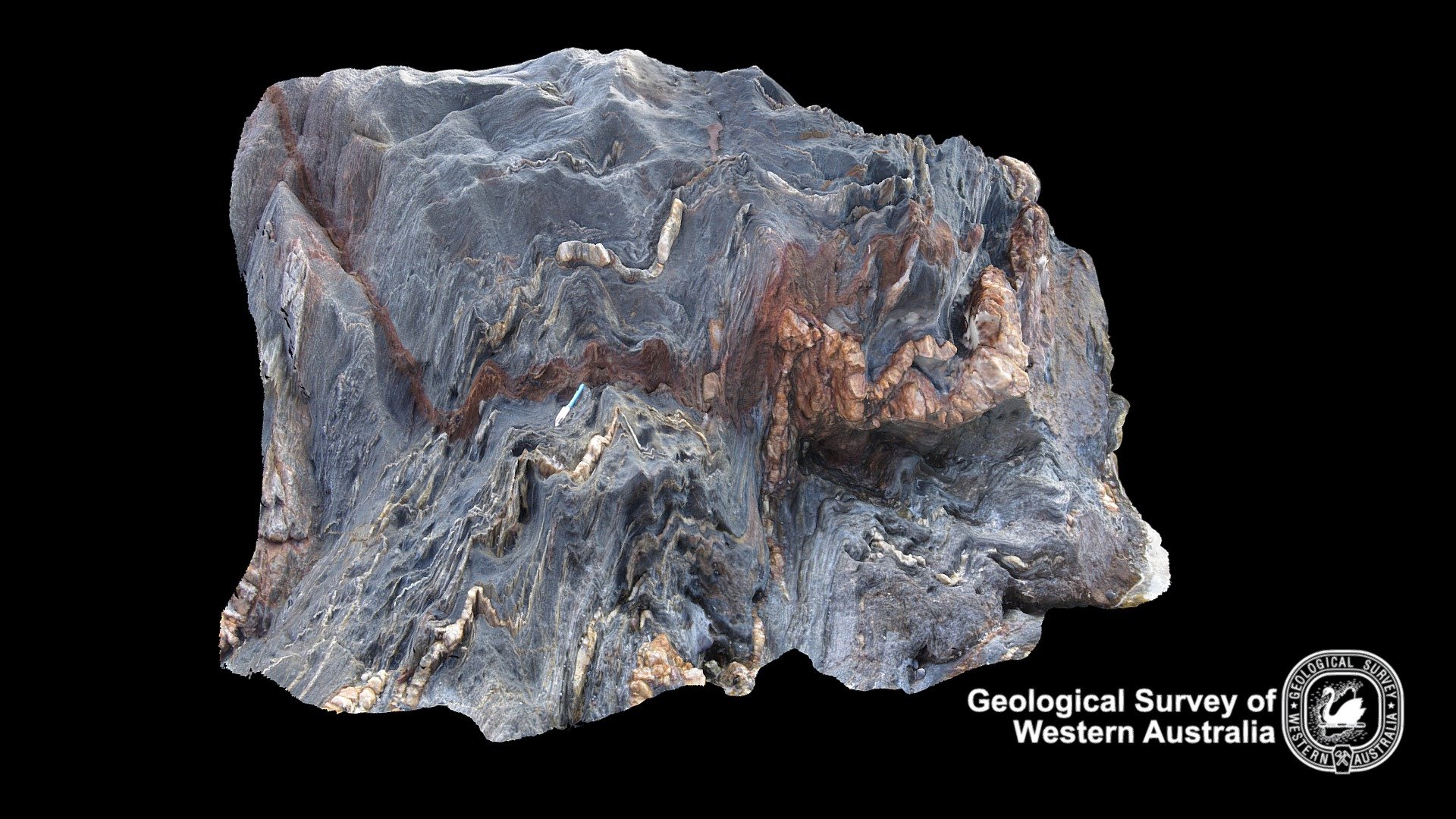 Point Ann Folds - Download Free 3D model by Geological Survey of ...