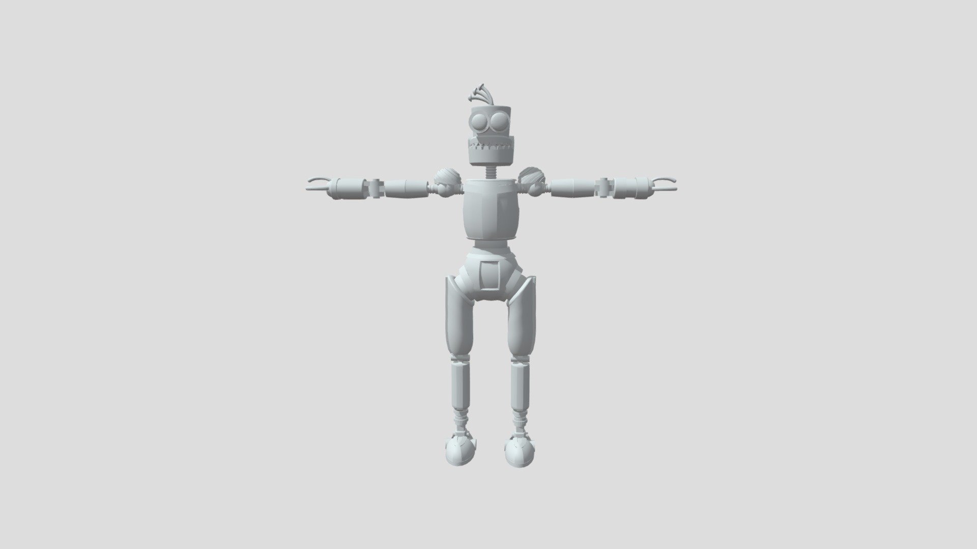 Robot Model Sketch - 3D model by SunBro18 [89024b6] - Sketchfab