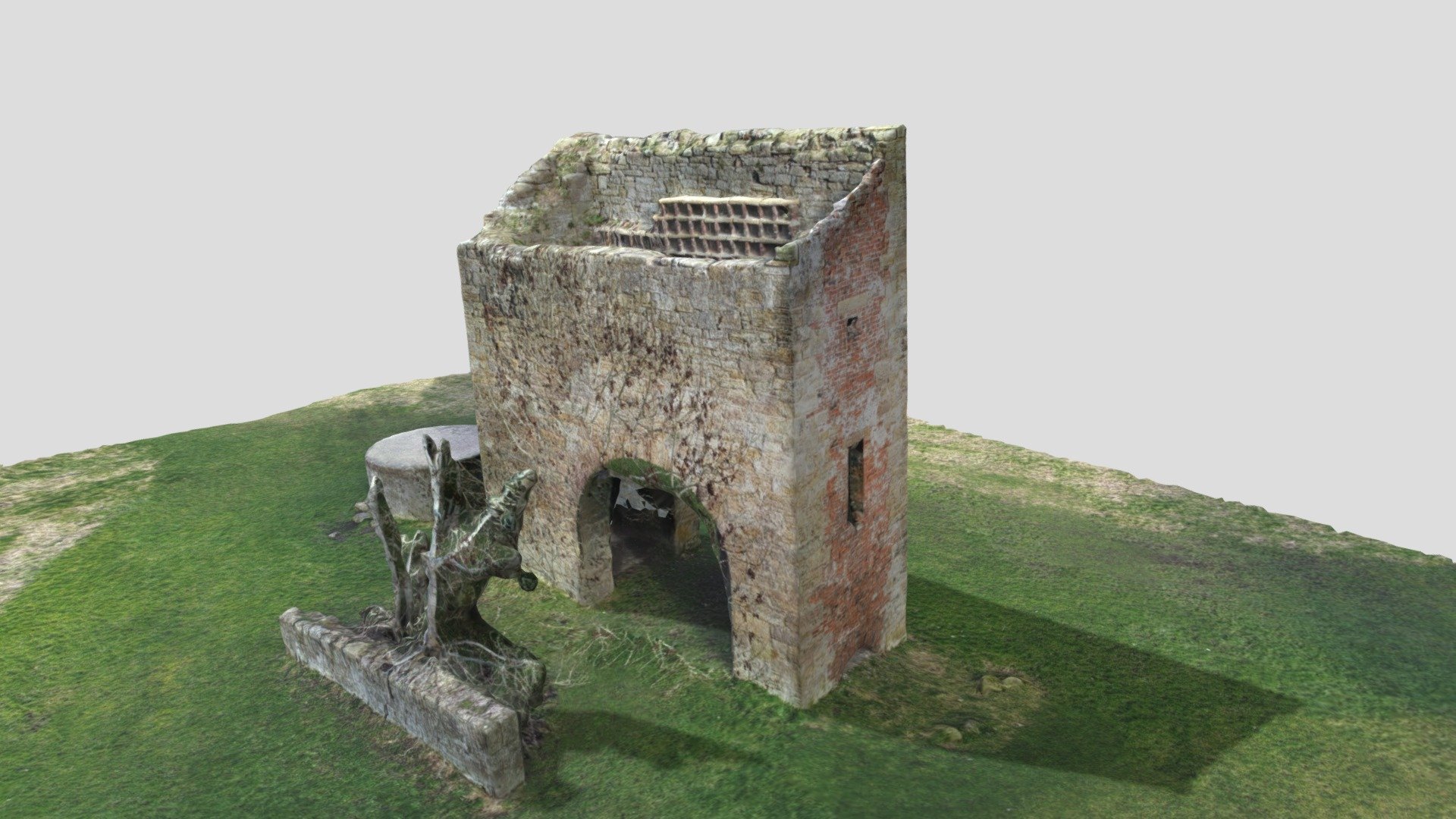 Bridgeness, Bo'ness 17th century dovecot - 3D model by stefan.niculescu ...