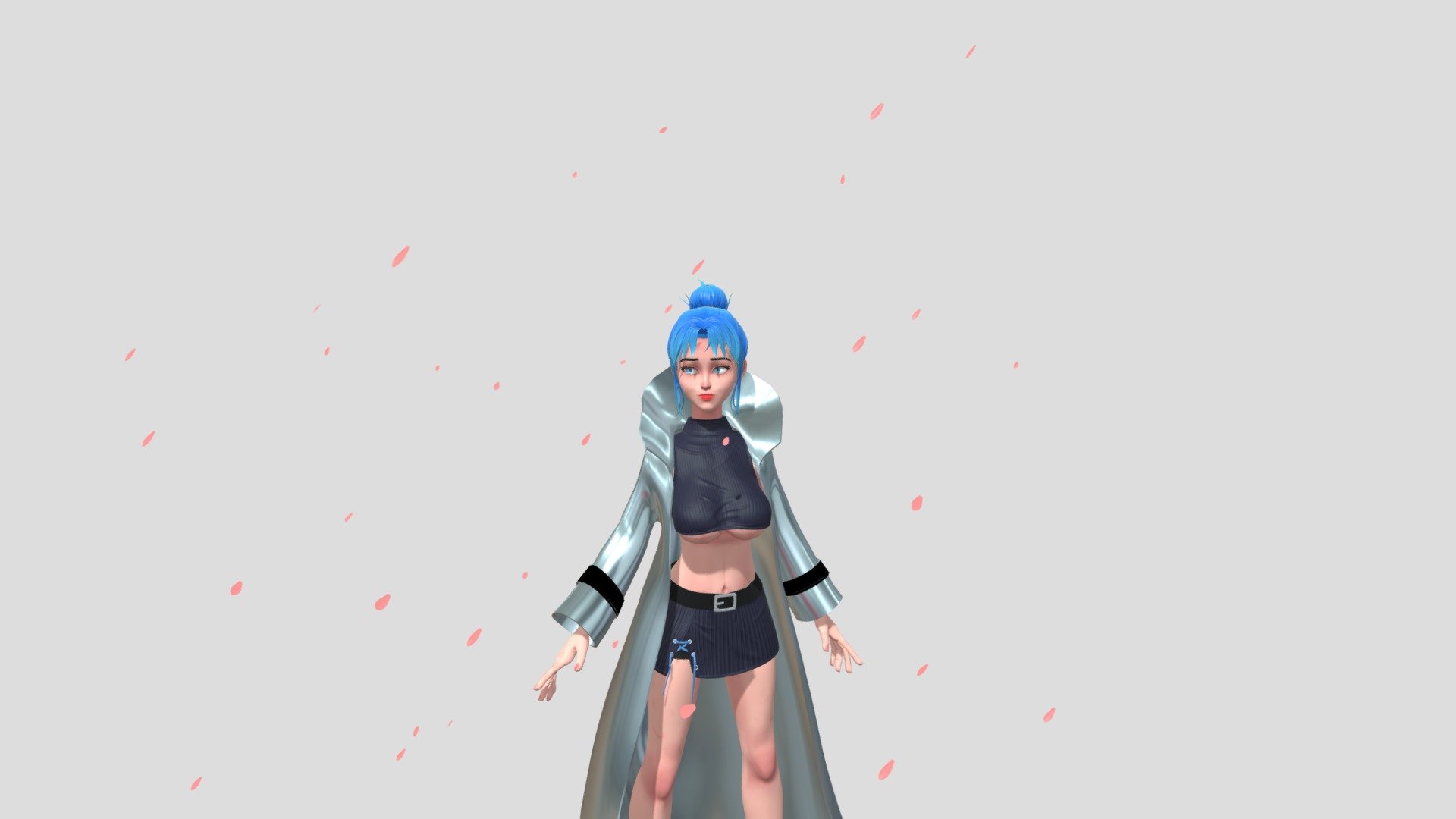 Girl - Download Free 3D model by VinhSculpts (@vinh26401) [89057da ...