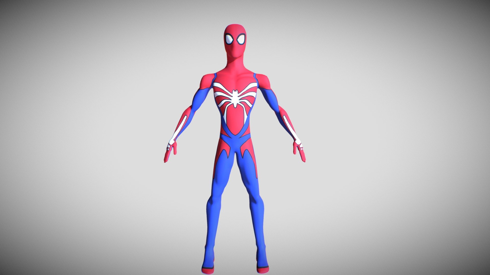 Spider-man (A try) - Download Free 3D model by ModelingMacaroni ...
