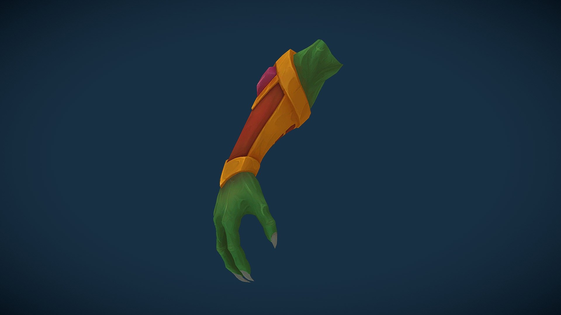 Handpainted Arm - 3D model by AmauryS7 [8906390] - Sketchfab