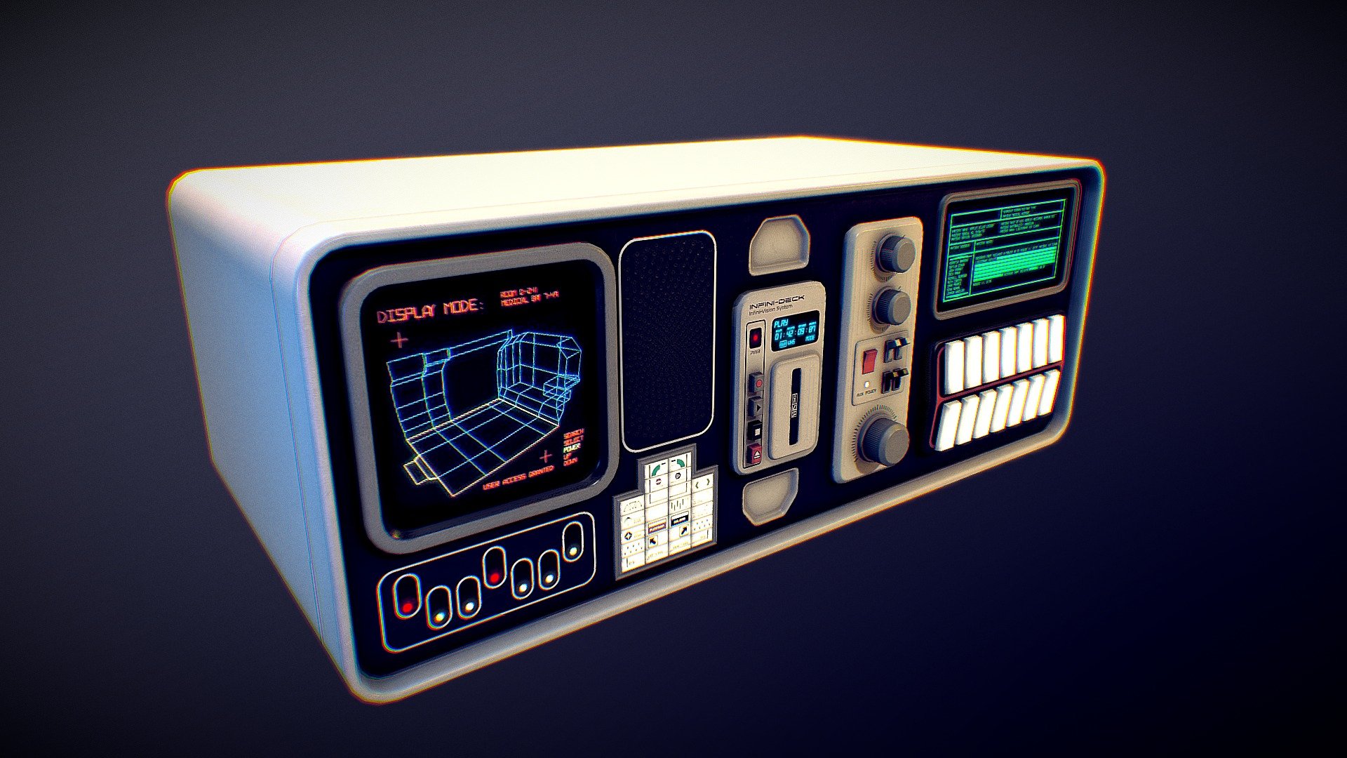Medical Console - Download Free 3D model by Oliver Triplett ...