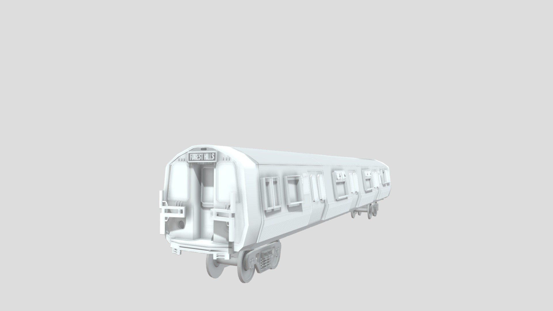 New orange line train MBTA - Download Free 3D model by ...
