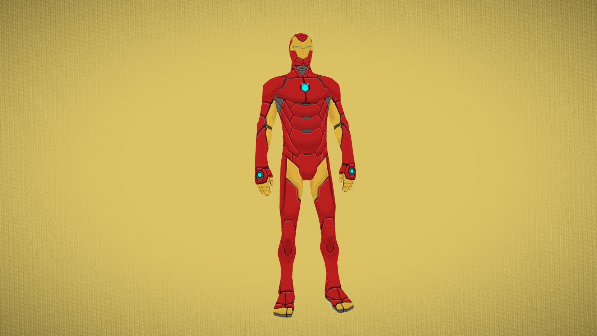 All-New, All-Different Invincible Iron Man - Buy Royalty Free 3D model ...