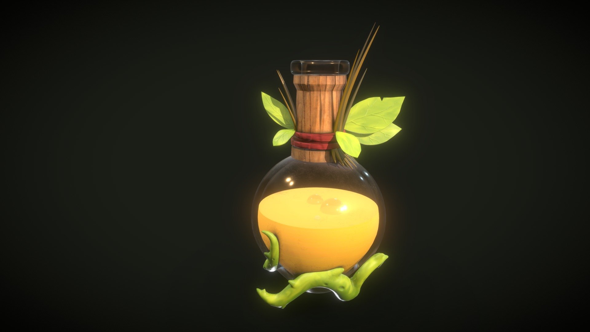 Bottle - 3D model by raV (@raV_3d) [890b4f6] - Sketchfab