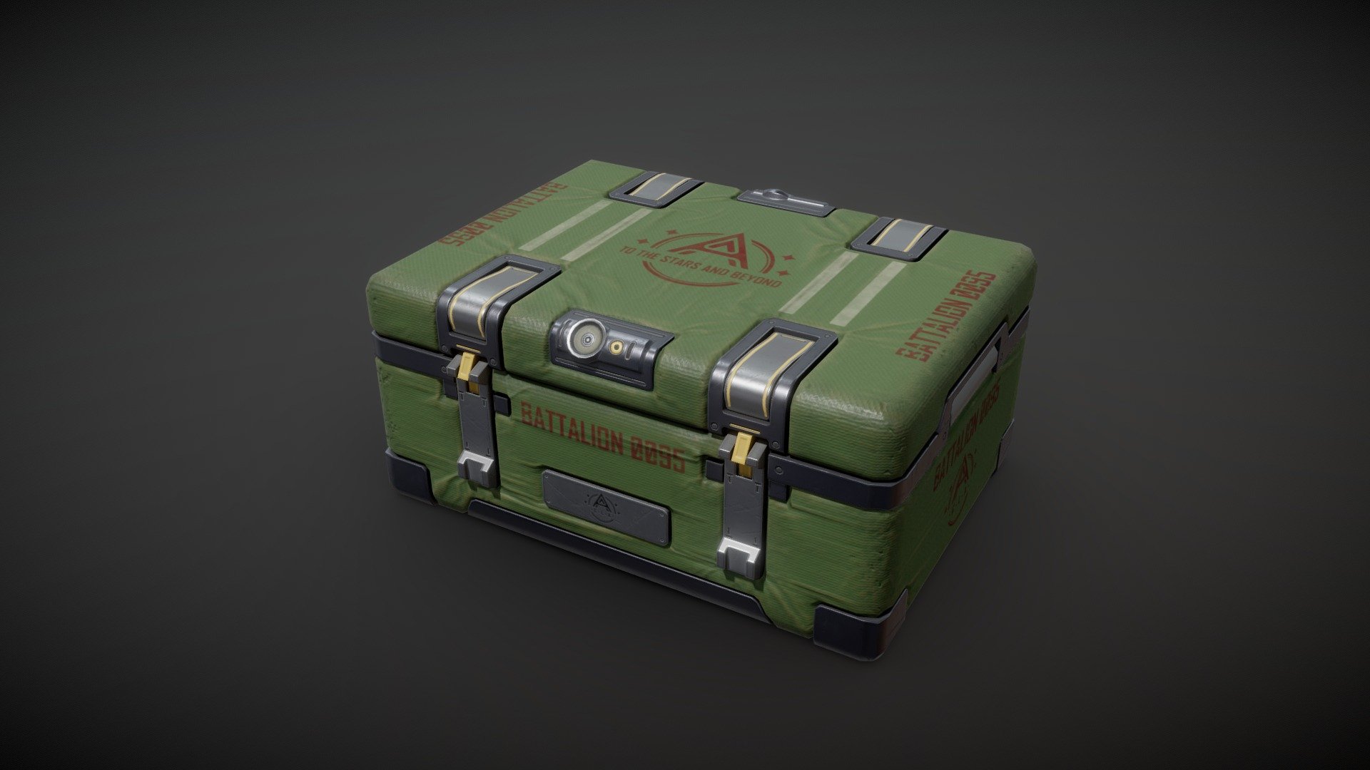 Sci-Fi Crate - 3D model by Fabi_G (@plasmaernst) [890bcf0] - Sketchfab