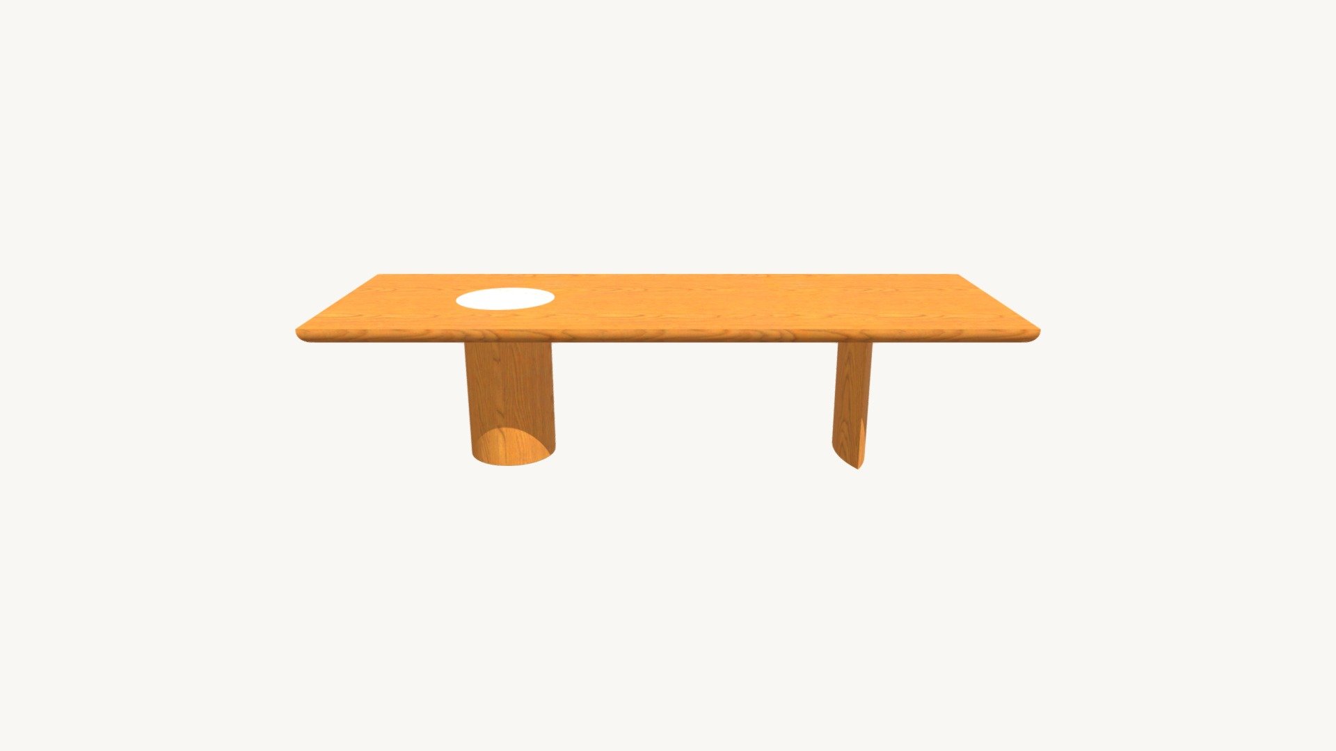 MOCHI DINING TABLE - 3D model by BRETON Middle East (@breton-me ...