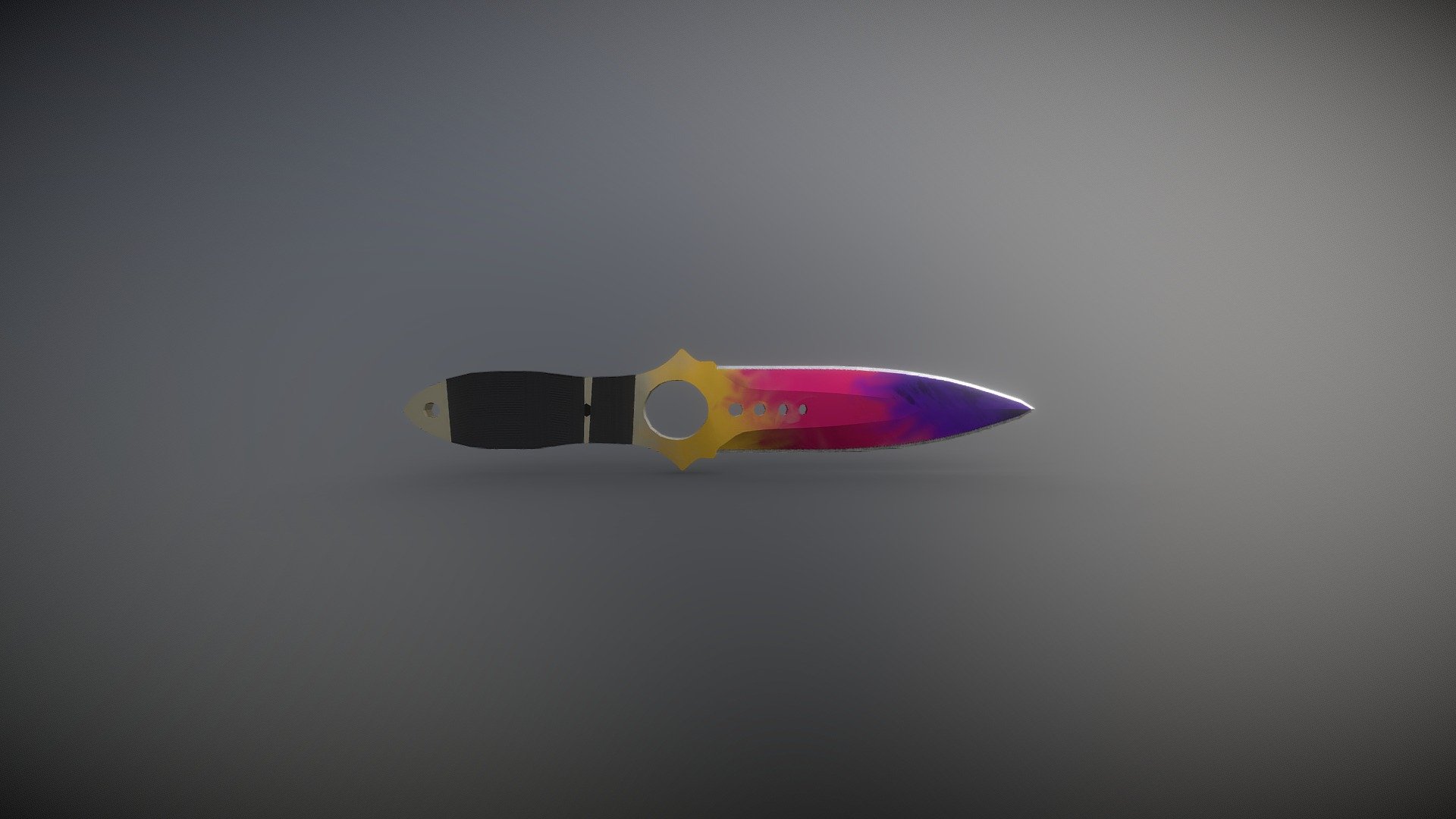 Skeleton Knife - Fade - 3D model by BrodyM60 [890e5f7] - Sketchfab