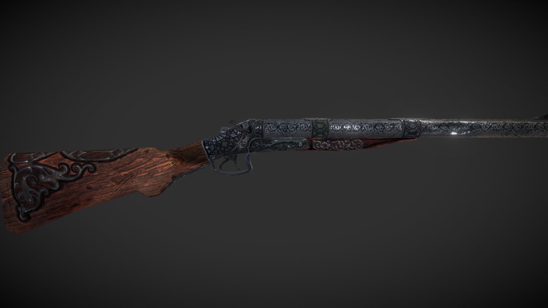 Sacred Saint Shotgun - 3D model by SorenFalske [890f213] - Sketchfab