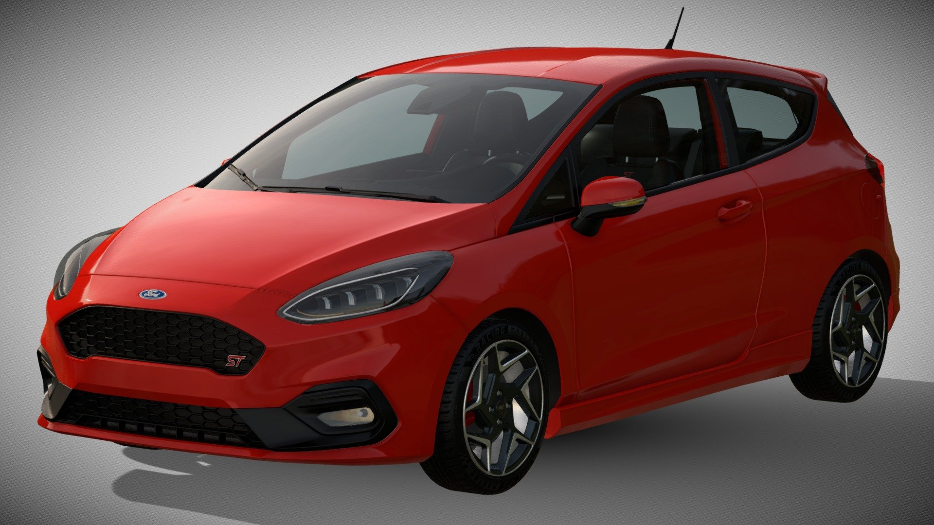 2019 Ford Fiesta ST - Download Free 3D model by Ddiaz Design (@ddiaz ...