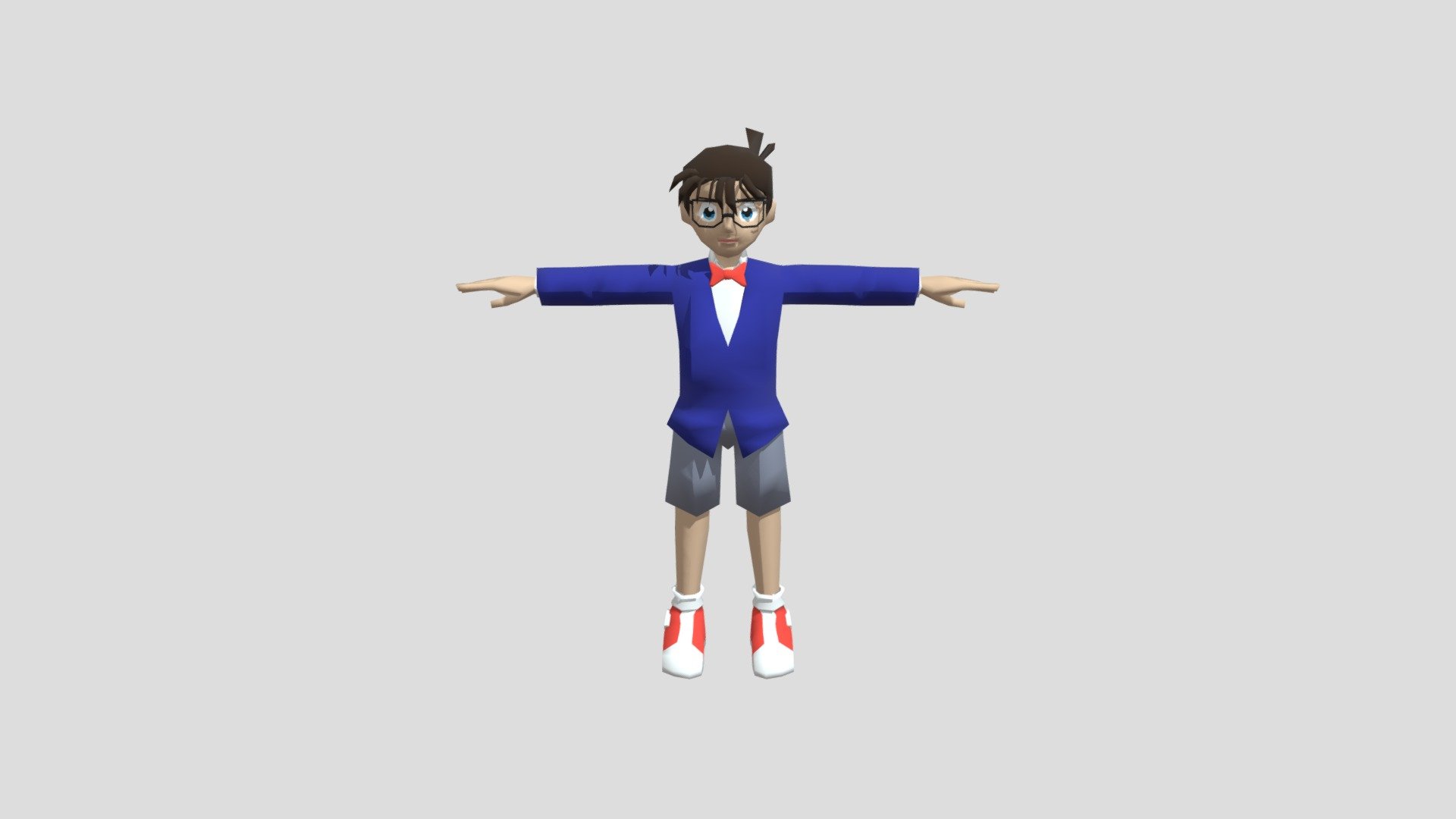 Conan Edogawa - 3D model by nightoingu [8910006] - Sketchfab