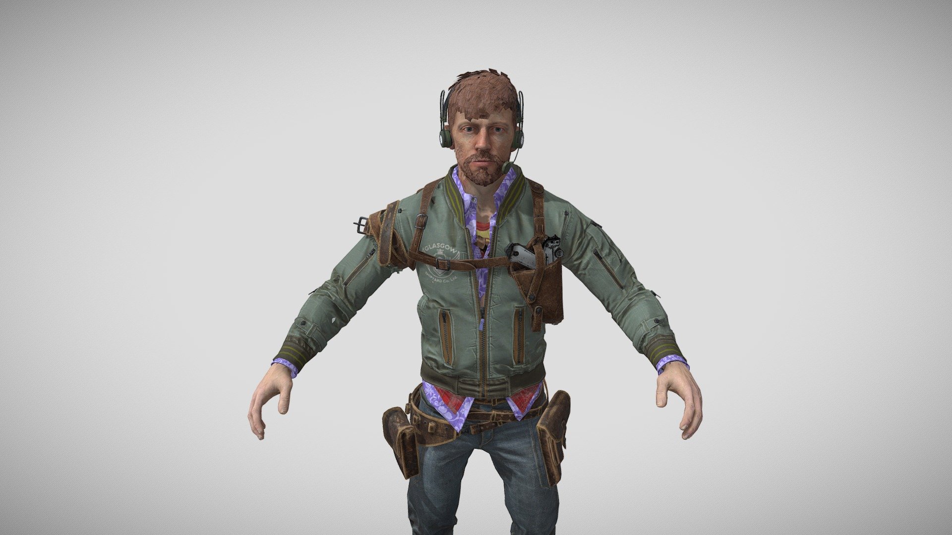⭐ Fergus Reid - Wolf. New Colossus - Download Free 3D model by Nazar ...