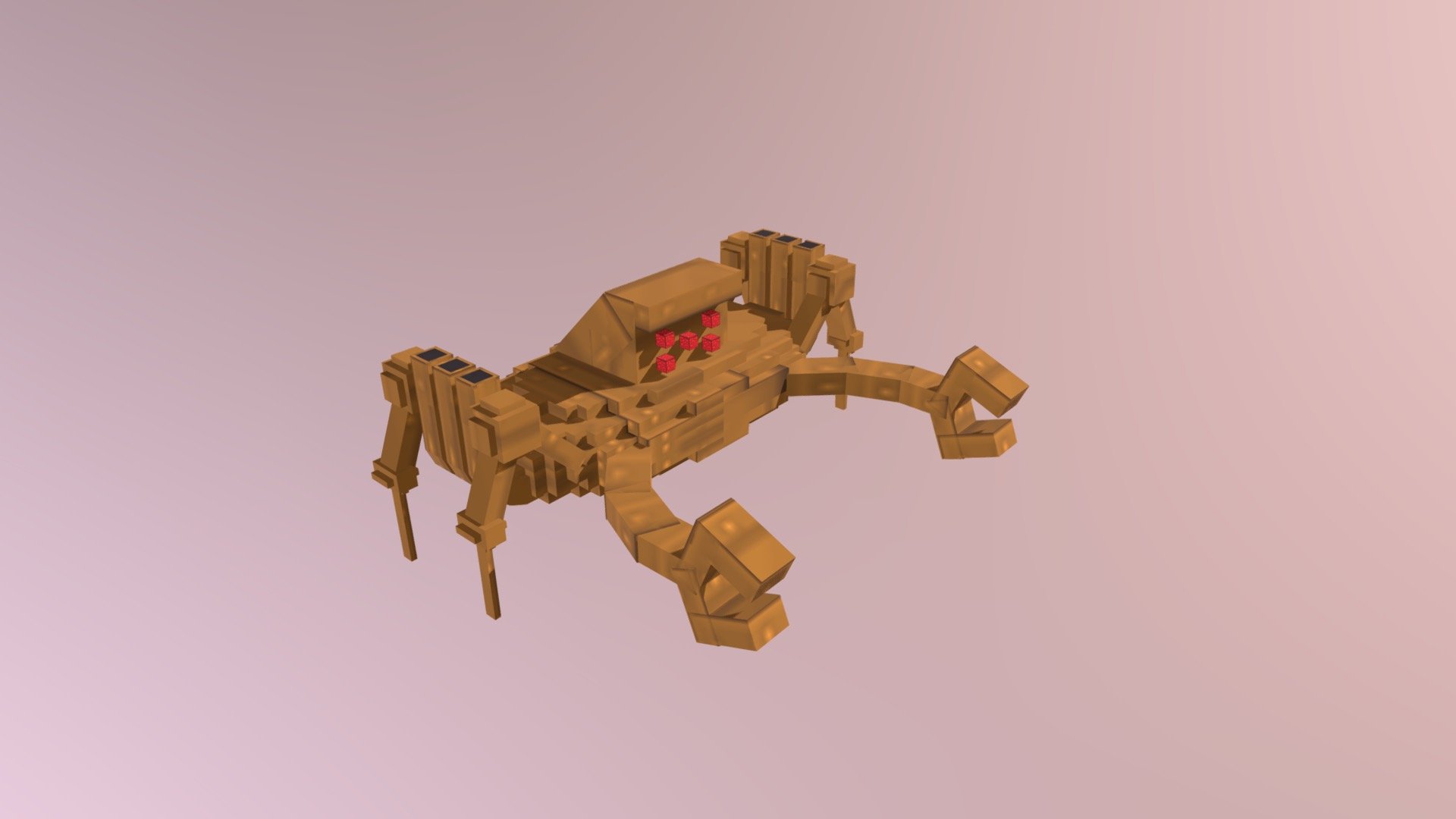 Machine Crab - 3D model by ManMysterious [8911fe4] - Sketchfab